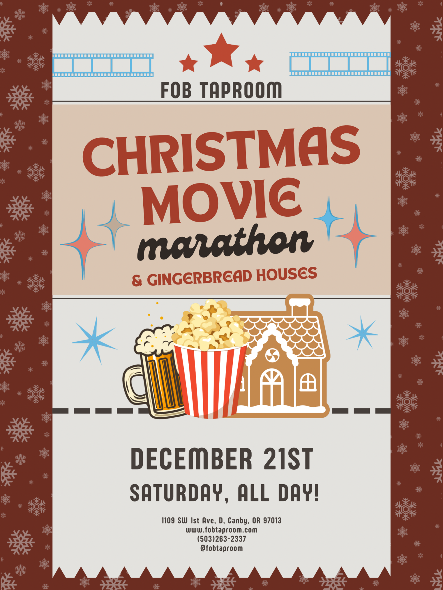 Christmas Movie Marathon! – FOB Taproom