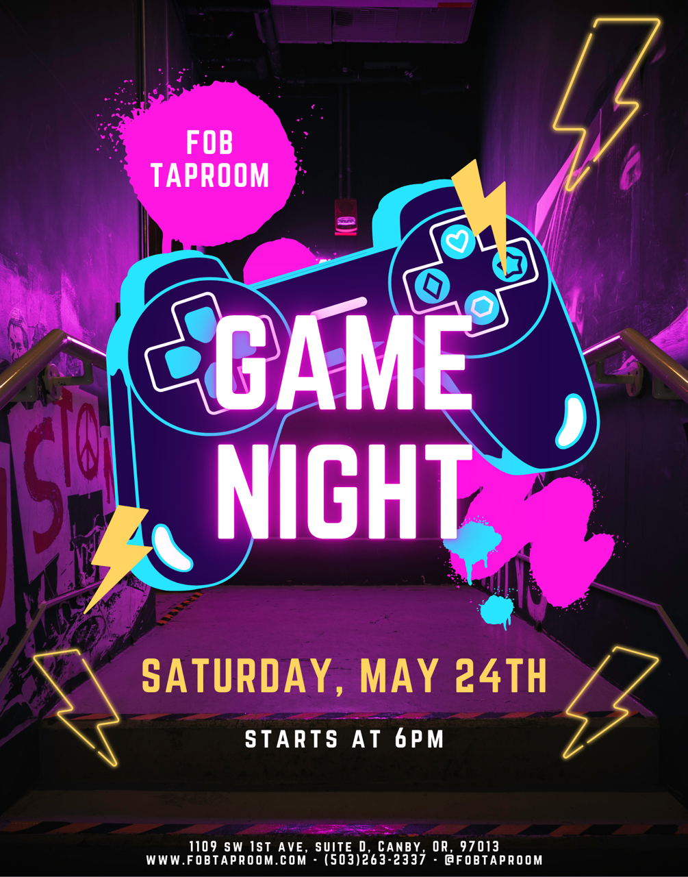 Game Night! – FOB Taproom