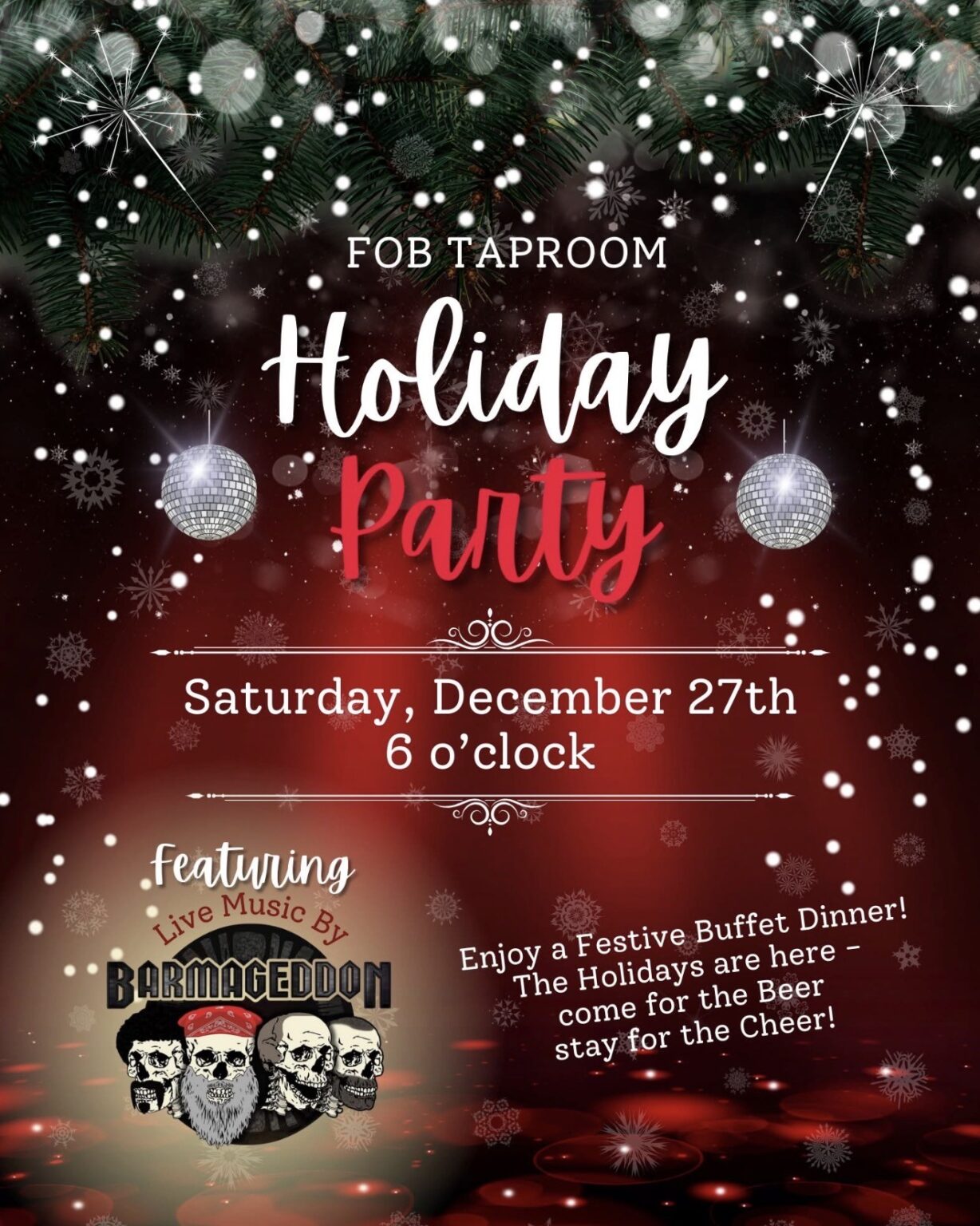 Holiday Party! – FOB Taproom